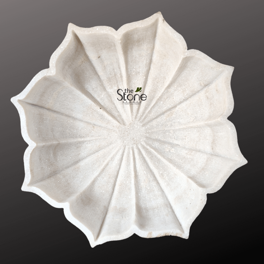 Stone Urli 12": Buy Best Puja Decor Items - The Stone Studio