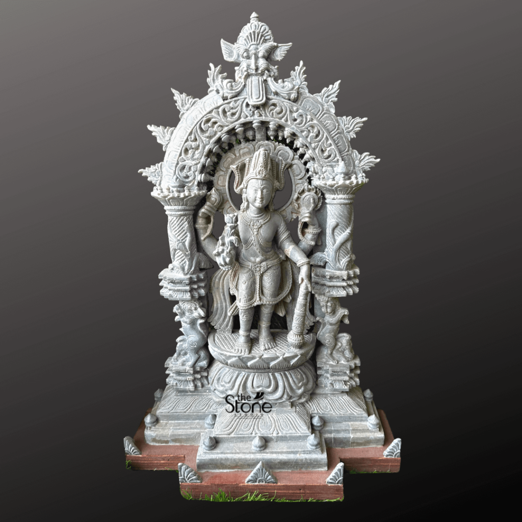 Lord Vishnu Statue For Home 18": Buy Best - The Stone Studio