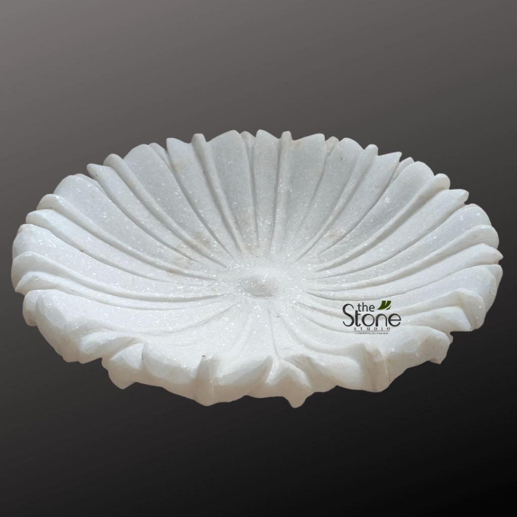 Marble Urli: Buy Best Puja Decor - The Stone Studio