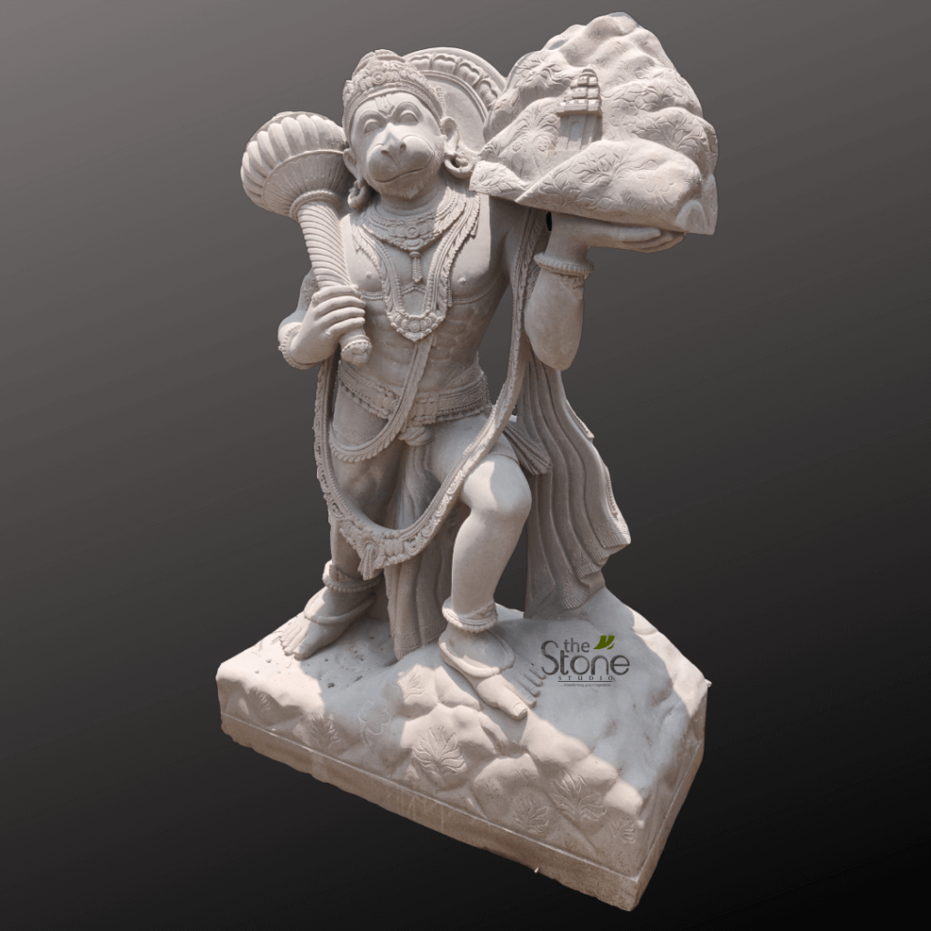 Big Hanuman Statue 5ft: Buy Best Hindu Gods - The Stone Studio