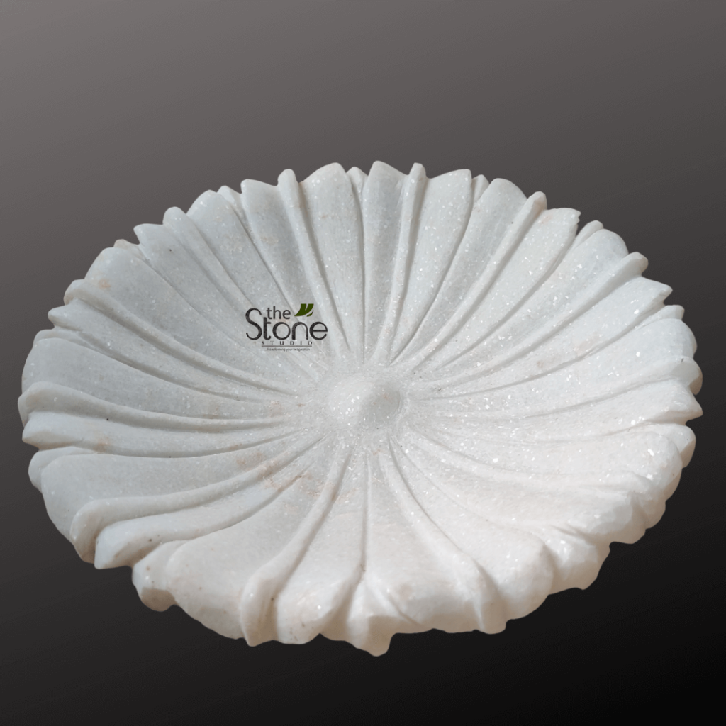 Marble Urli: Buy Best Puja Decor - The Stone Studio