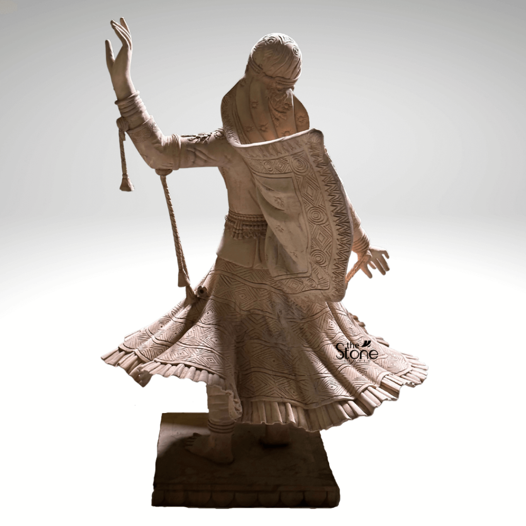 Wooden Lady Statue 2ft: Buy Best Masterpiece - The Stone Studio