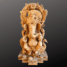 Lord Ganesha Stone Statue 2ft: Buy Best Idol - The Stone Studio