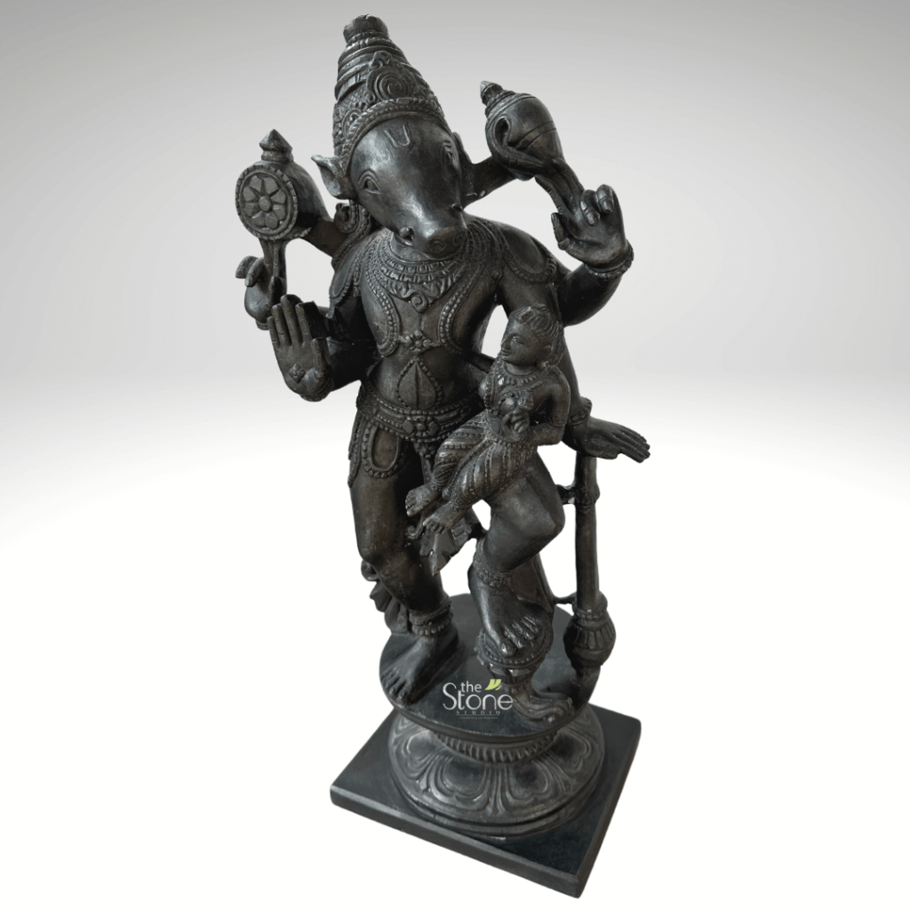 Varaha statue 18": Buy Best Carved God Idol - The Stone Studio