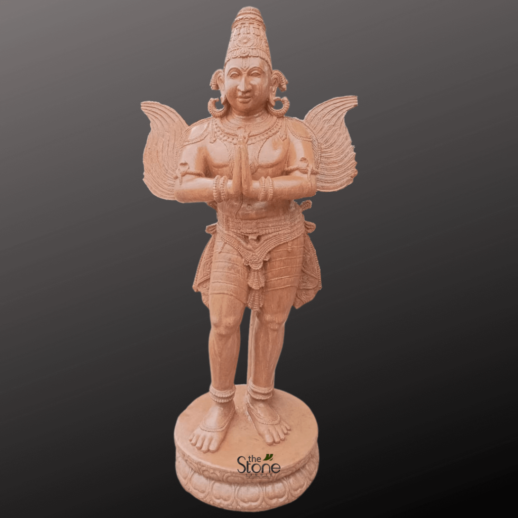 Garuda Stone Statue 5ft: Buy Best Sculpture - The Stone Studio