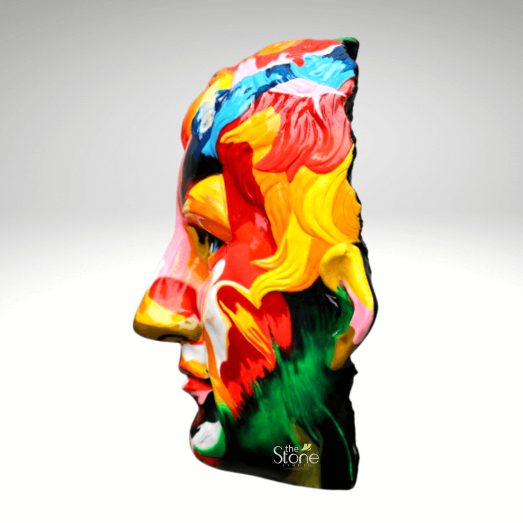 Pop Art Face Sculpture 42