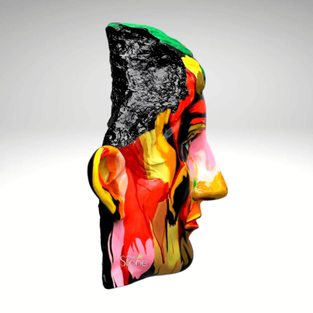 Pop Art Face Sculpture 42