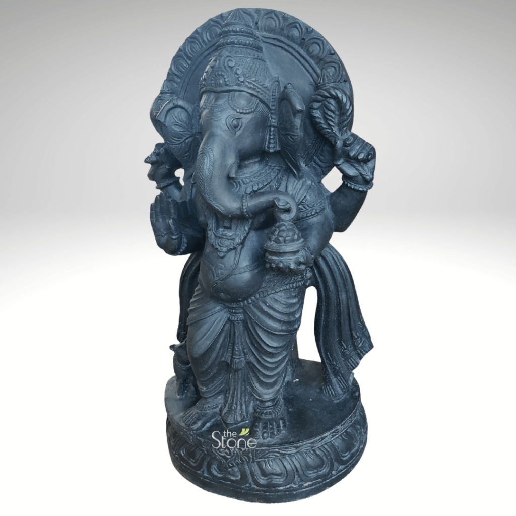 Standing Ganapati Idol 2ft: Buy Best Statue - The Stone Studio