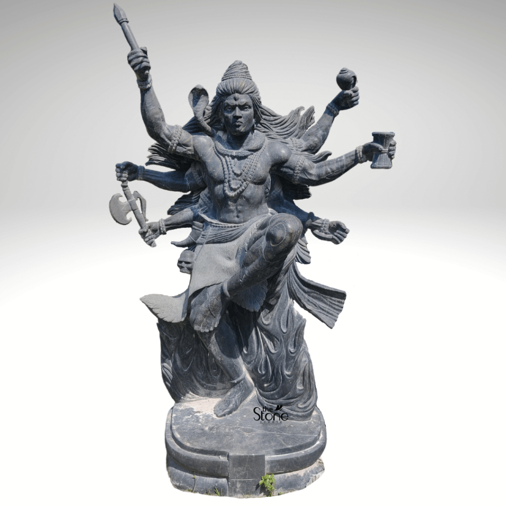 Tandav Shiv Statue 8ft: Buy Best Masterpiece - The Stone Studio