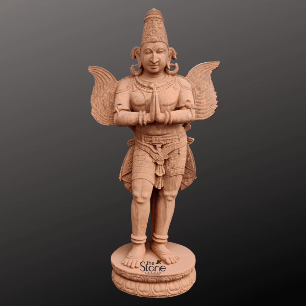 Garuda Stone Statue 5ft: Buy Best Sculpture - The Stone Studio