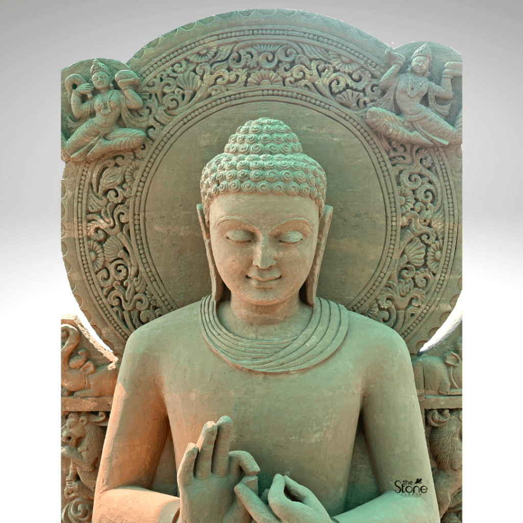 6ft Dharma Chakra Buddha Statue: Buy Best - The Stone Studio