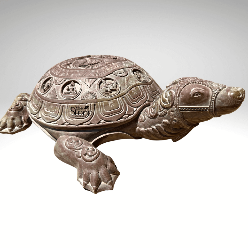 Stone Tortoise Statue 16": Buy The Best Decor - The Stone Studio