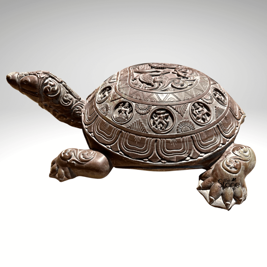 Stone Tortoise Statue 16": Buy The Best Decor - The Stone Studio