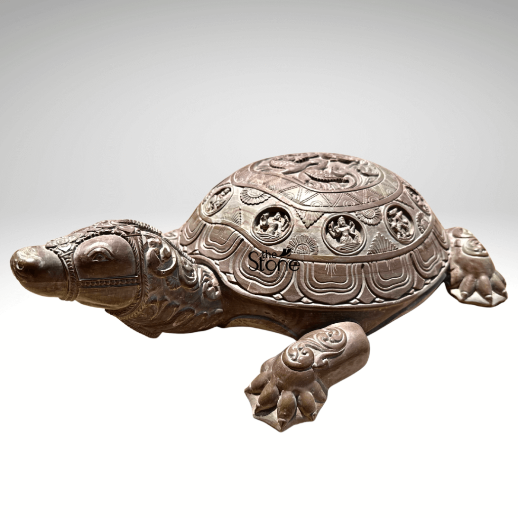 Stone Tortoise Statue 16": Buy The Best Decor - The Stone Studio