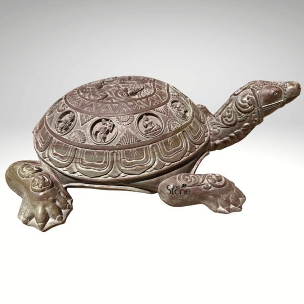 Stone Tortoise Statue 16": Buy The Best Decor - The Stone Studio