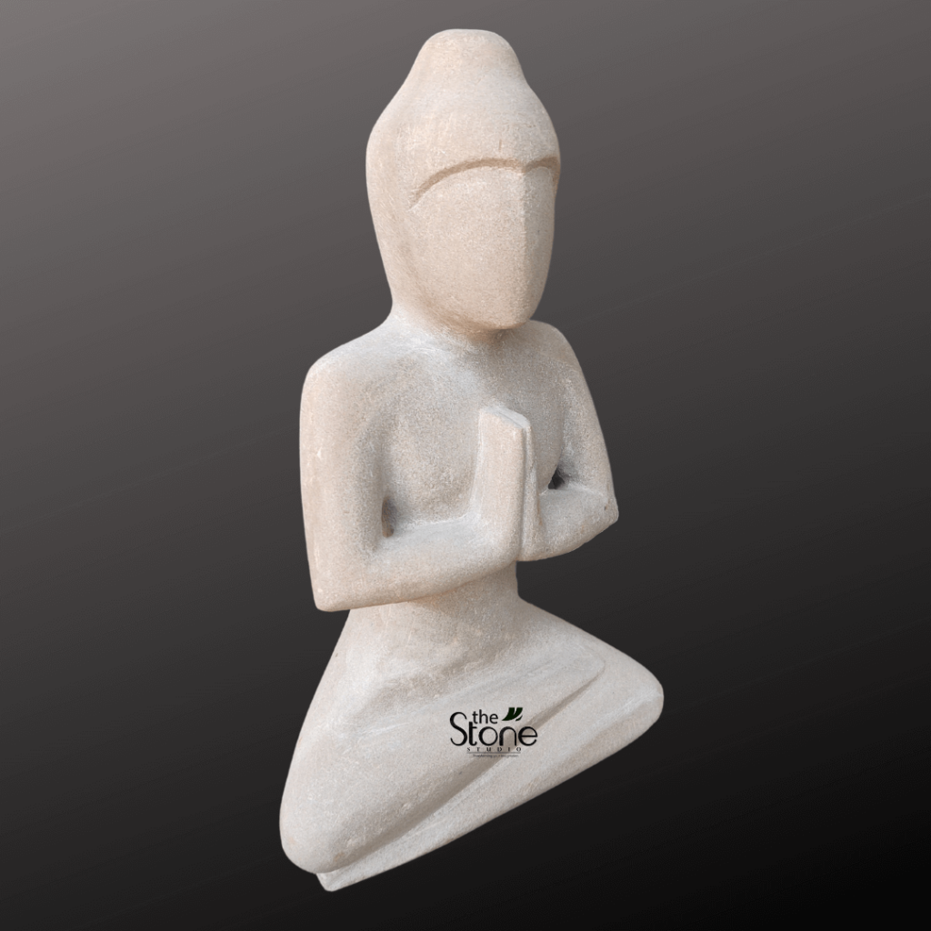 Yoga Pose Sculpture 1.5ft: Buy Best Decor - The Stone Studio