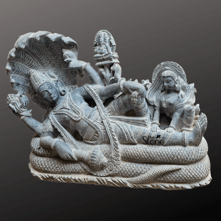 Vishnu Ananthasayanam Statue 3ft: Buy Best - The Stone Studio