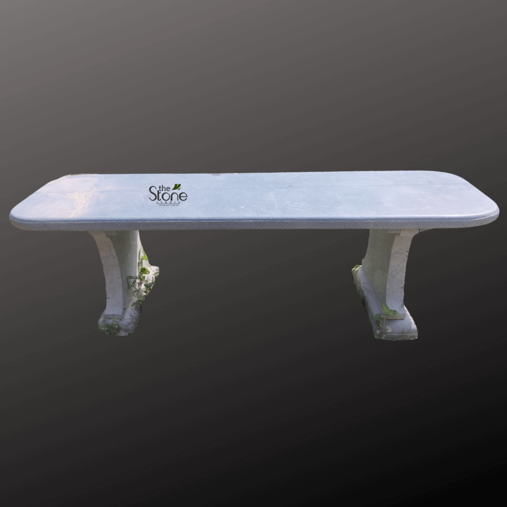 Stone Garden Bench 5ft: Buy Best Decor - The Stone Studio
