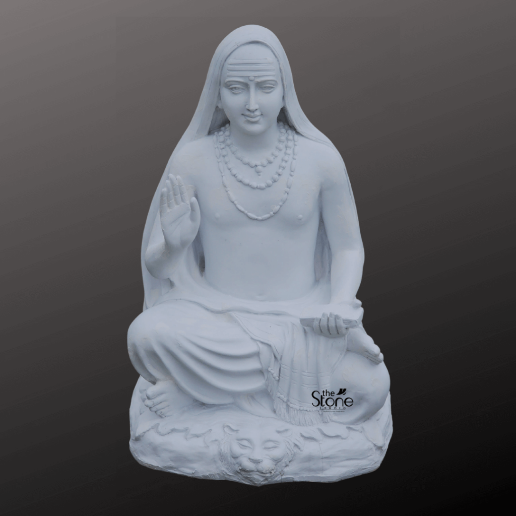Adi Guru Shankaracharya Statue 2ft: Buy Best - The Stone Studio