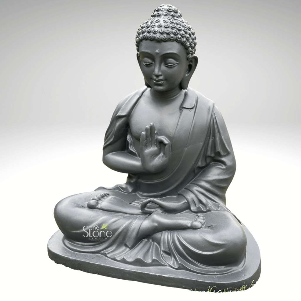 Black Buddha Statue For Home 24": Buy Best - The Stone Studio