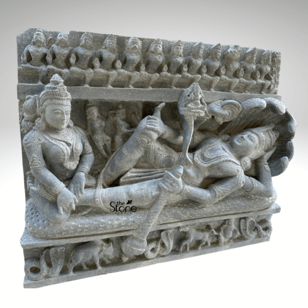 Sleeping Lord Vishnu Statue 2ft: Buy Best - The Stone Studio