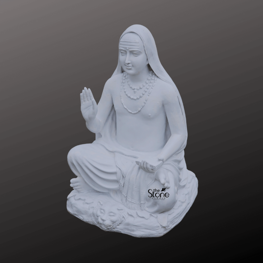 Adi Guru Shankaracharya Statue 2ft: Buy Best - The Stone Studio