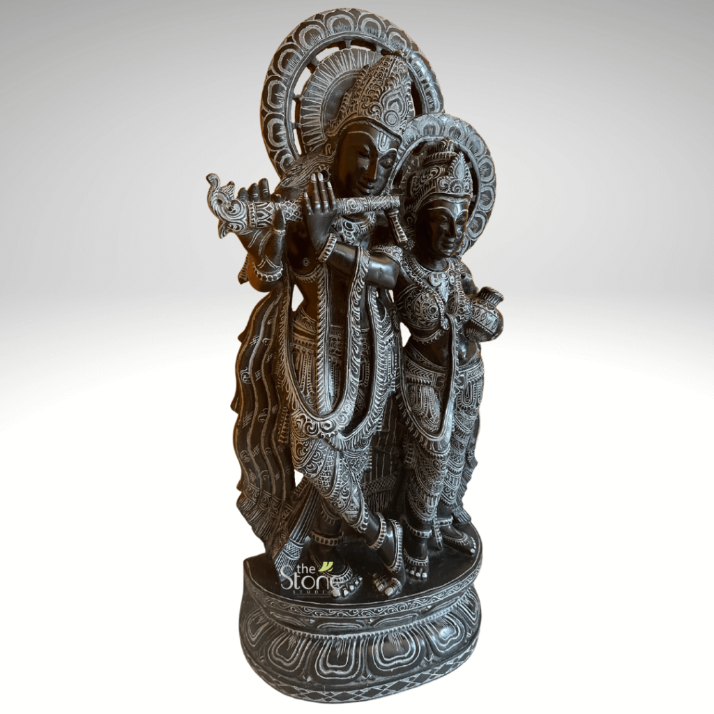 Radha Krishna Statue For Home 30": Buy Best - The Stone Studio