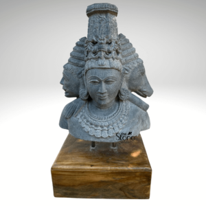 Three Headed Vishnu Statue 30": Buy Best Idol - The Stone Studio