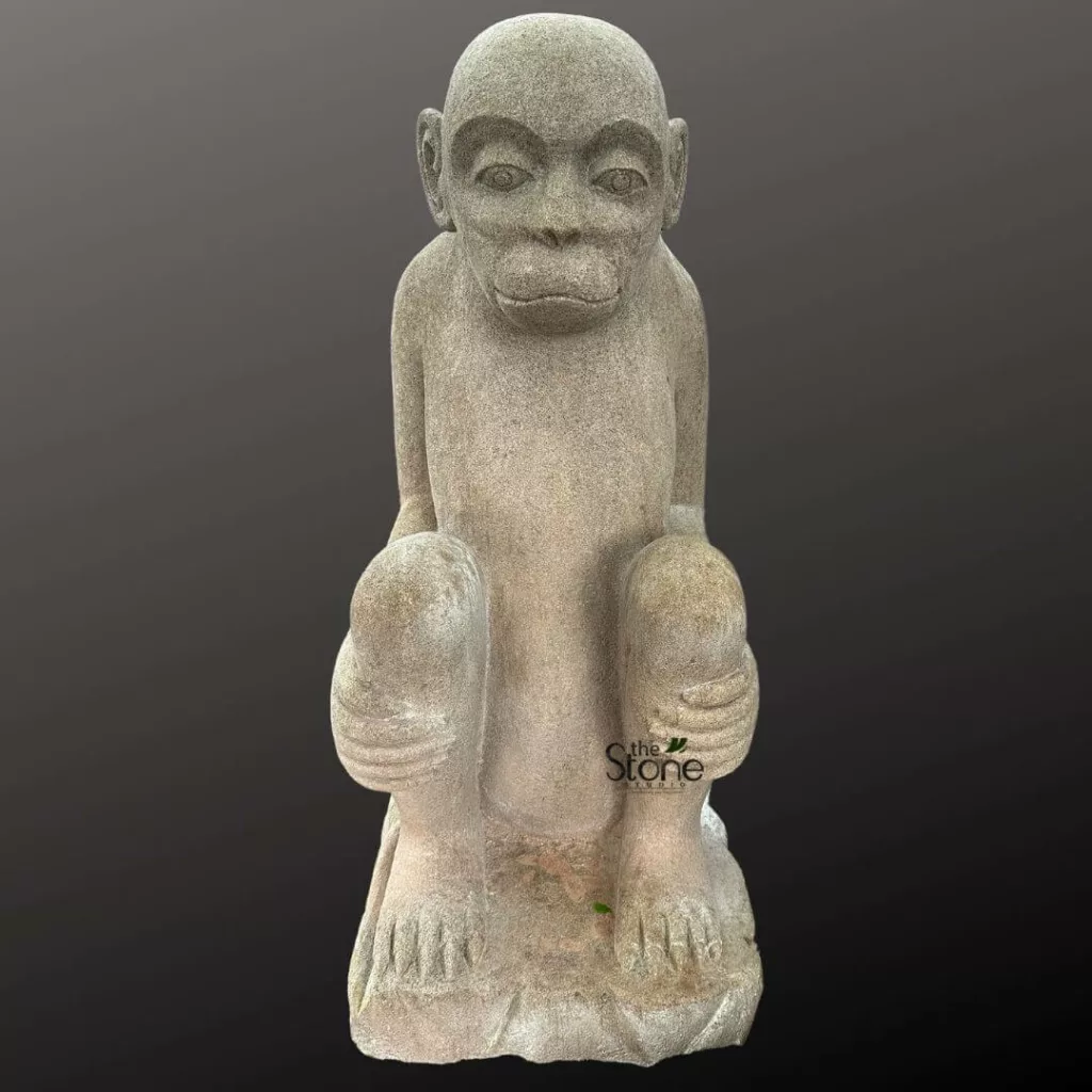 Monkey Statue 3ft: Buy Best Garden Statue - The Stone Studio
