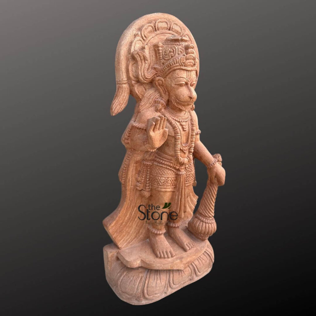 2 feet Hanuman statue: Buy Best Idol - The Stone Studio