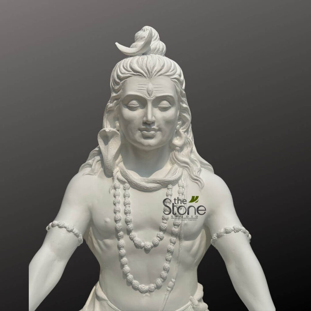 Adi Shankar statue 2ft: Buy Best Shiva Idol - The Stone Studio