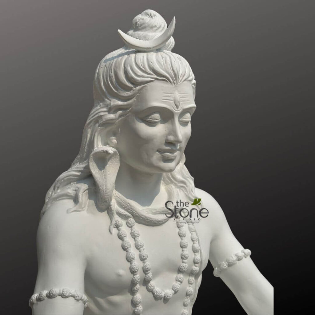 Adi Shankar statue 2ft: Buy Best Shiva Idol - The Stone Studio