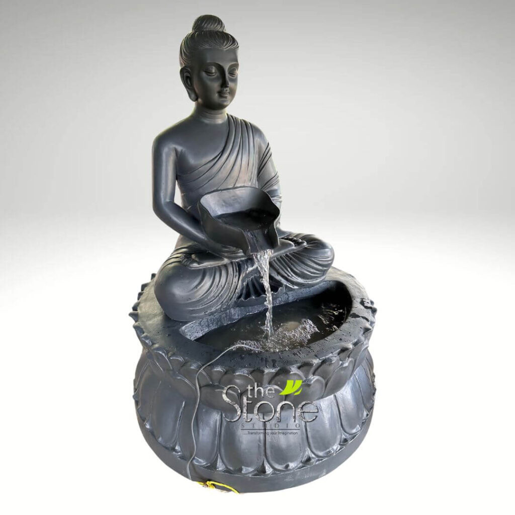 Buddha Water Fountain Outdoor 36": Buy Best - The Stone Studio