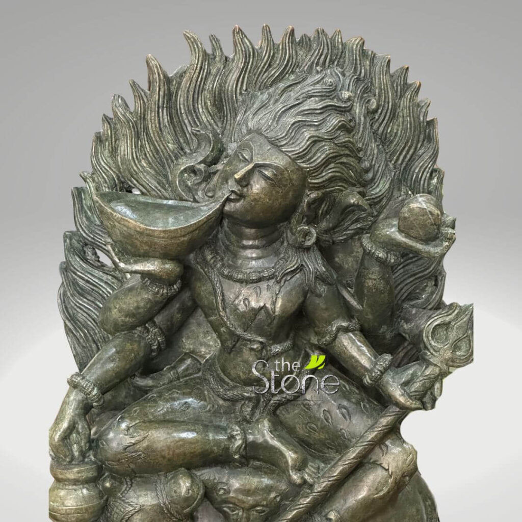 Halahal Shiva statue 15": Buy Best Shiva Idol - The Stone Studio