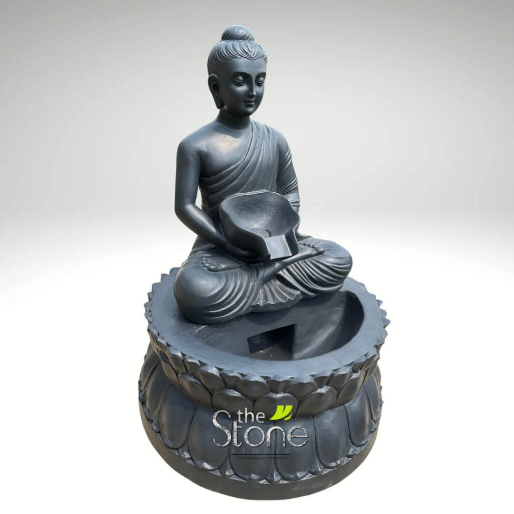 Buddha Water Fountain Outdoor 36": Buy Best - The Stone Studio