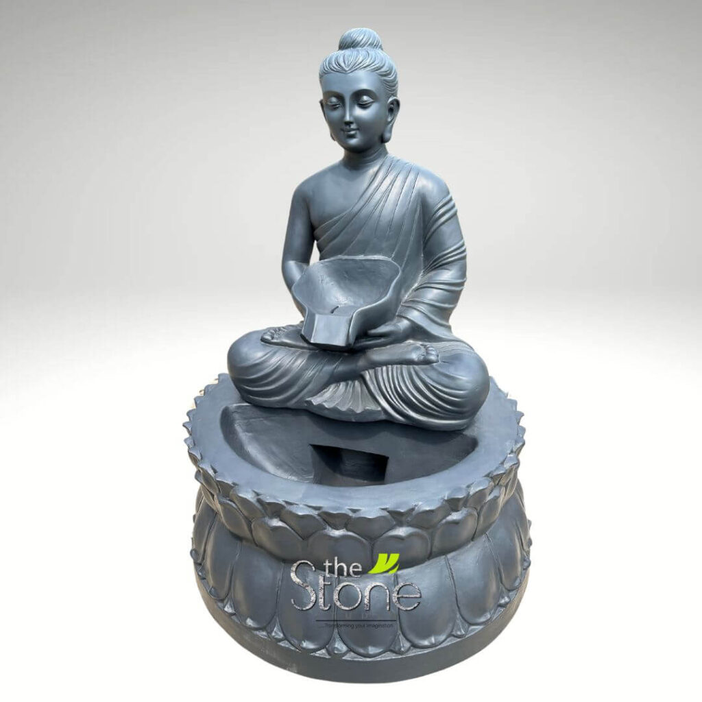 Buddha Water Fountain Outdoor 36": Buy Best - The Stone Studio