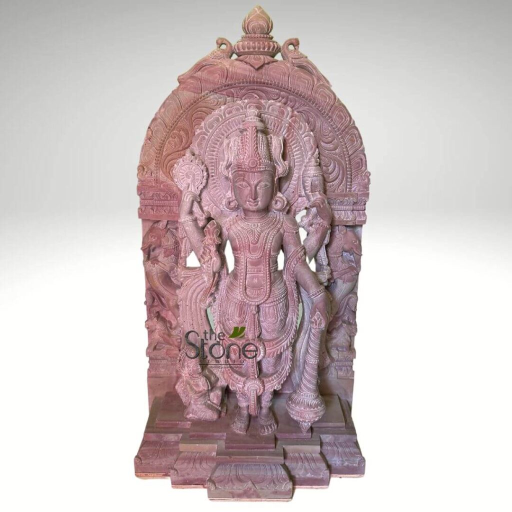 God Vishnu Statue 2ft: Buy Best Sculptures - The Stone Studio