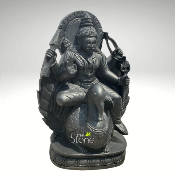 Lord Shani Statue 2ft: Buy Best Carved Idol - The Stone Studio