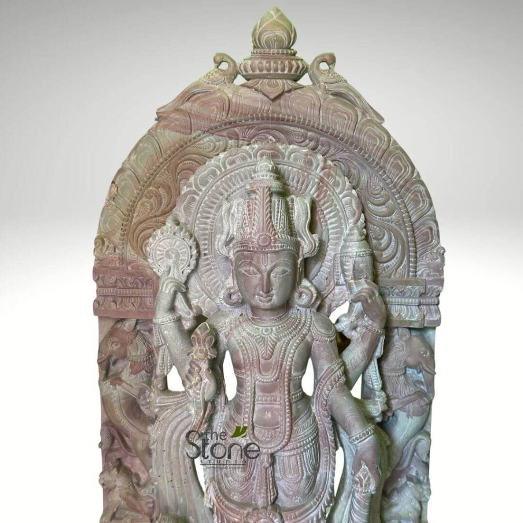 God Vishnu Statue 2ft: Buy Best Sculptures - The Stone Studio