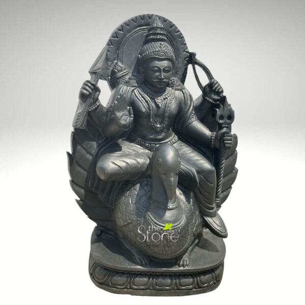 Lord Shani Statue 2ft: Buy Best Carved Idol - The Stone Studio