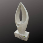 Abstract Garden Sculpture 4.5ft: Buy Modern Art - The Stone Studio