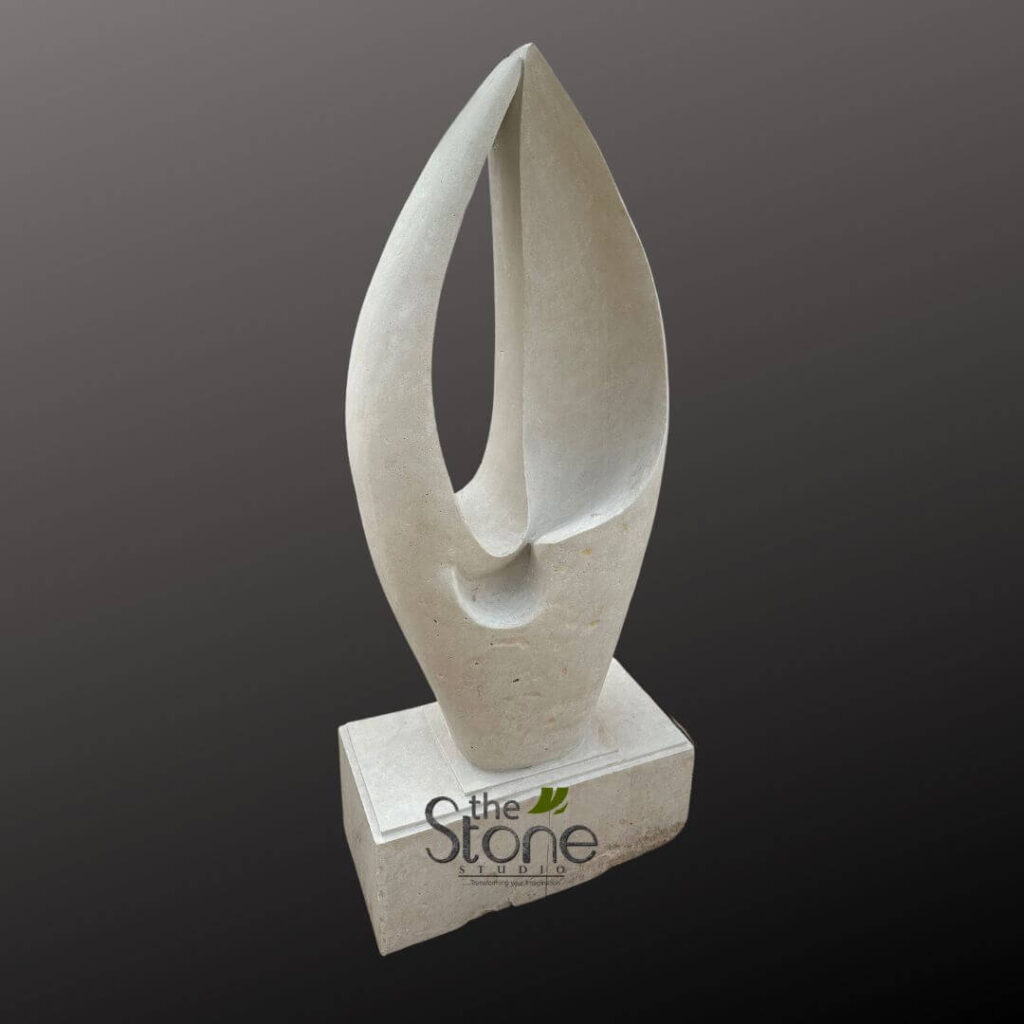 Abstract Garden Sculpture 4.5ft: Buy Modern Art - The Stone Studio