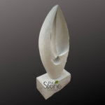 Abstract Garden Sculpture 4.5ft: Buy Modern Art - The Stone Studio