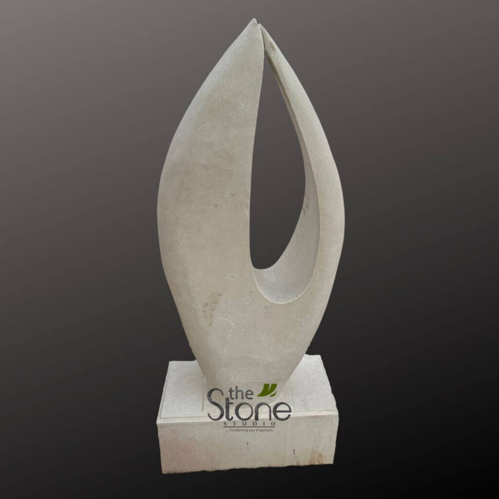 Abstract Garden Sculpture 4.5ft: Buy Modern Art - The Stone Studio