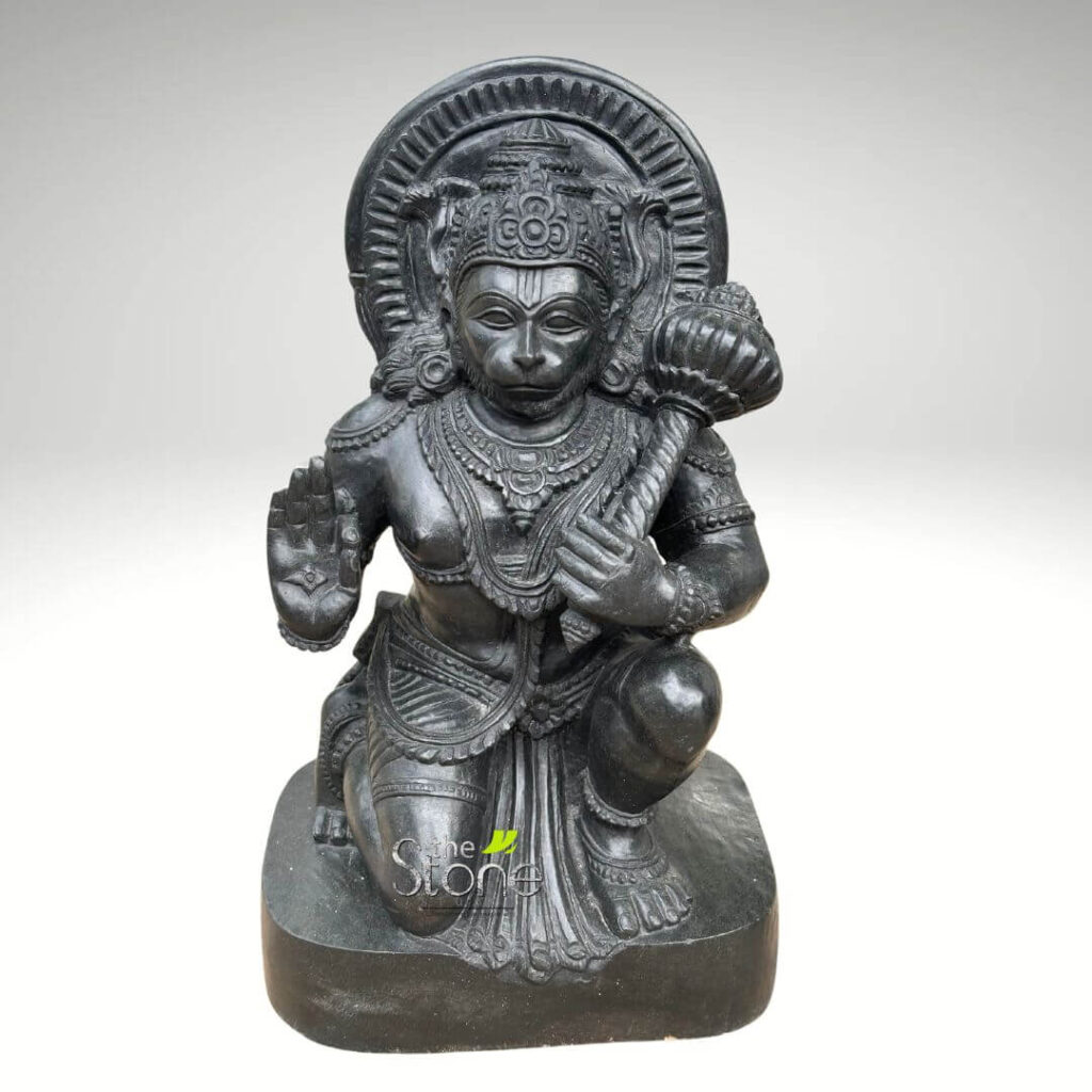Anjaneya Swamy Vigraham 16": Book Best Idol - The Stone Studio