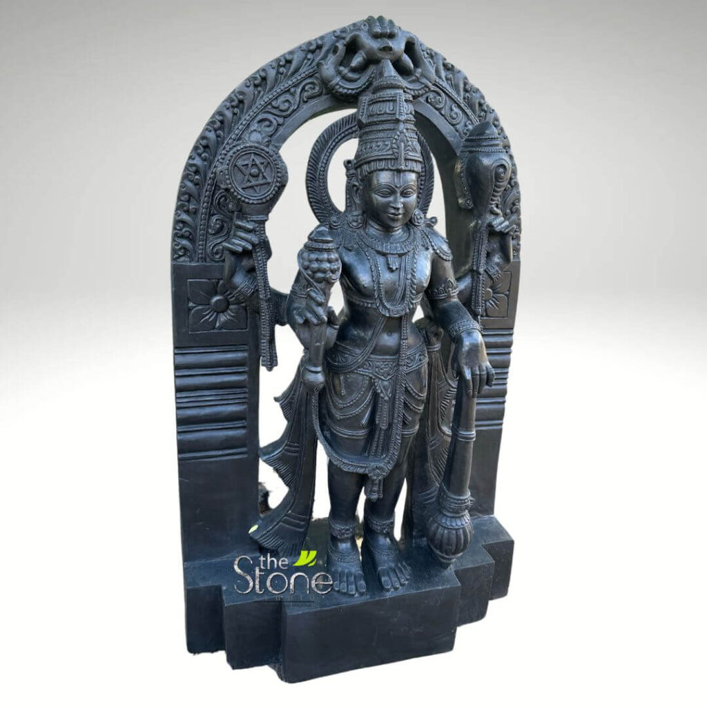 Lord Vishnu Idol for Home 3ft: Buy Best Arts - The Stone Studio