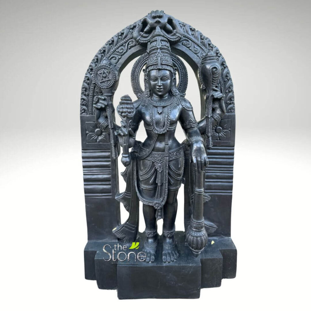 Lord Vishnu Idol for Home 3ft: Buy Best Arts - The Stone Studio