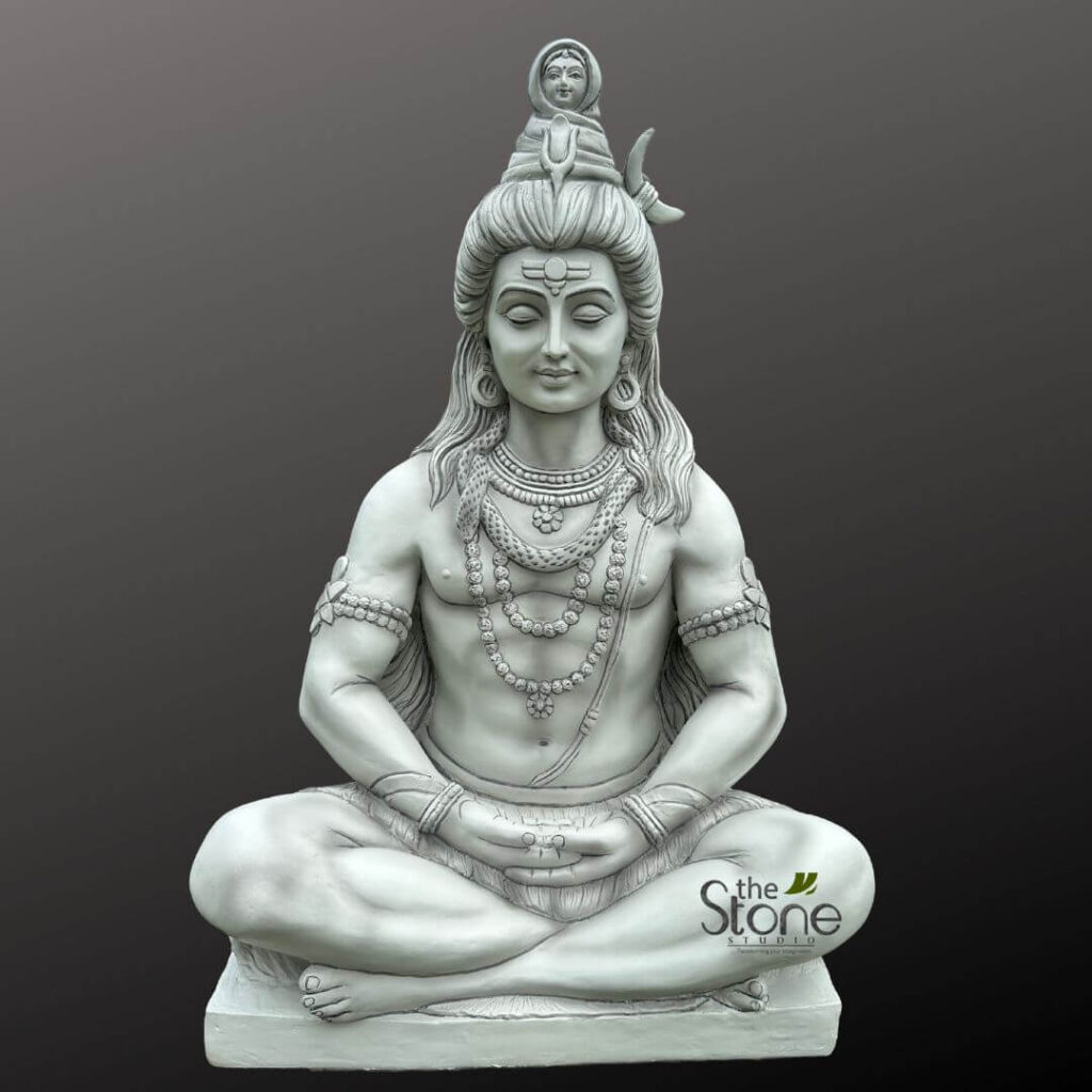 Shiva statue in dhyana Mudra Archives - The Stone Studio