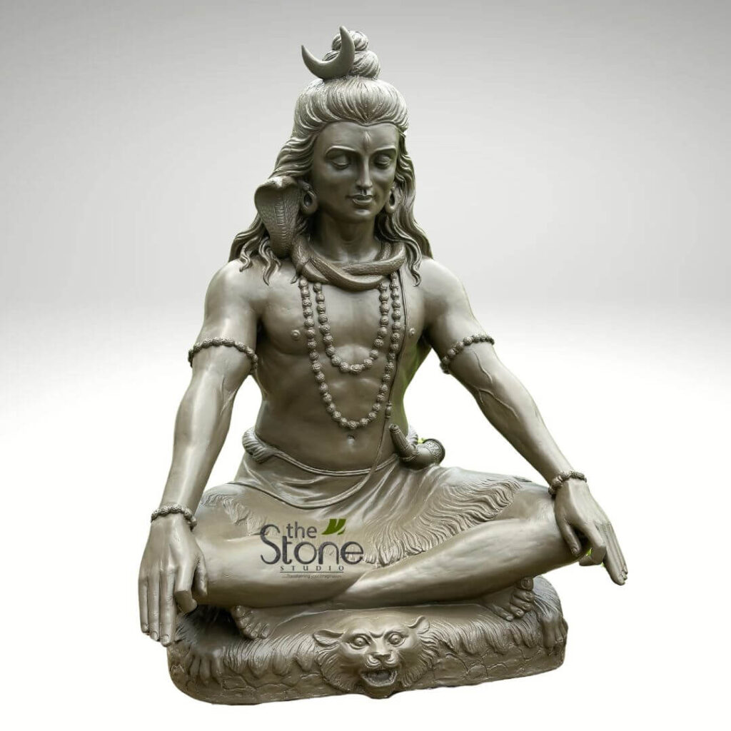 Shiva Idol 3.5ft: Book Best Shiva Sculptures - The Stone Studio