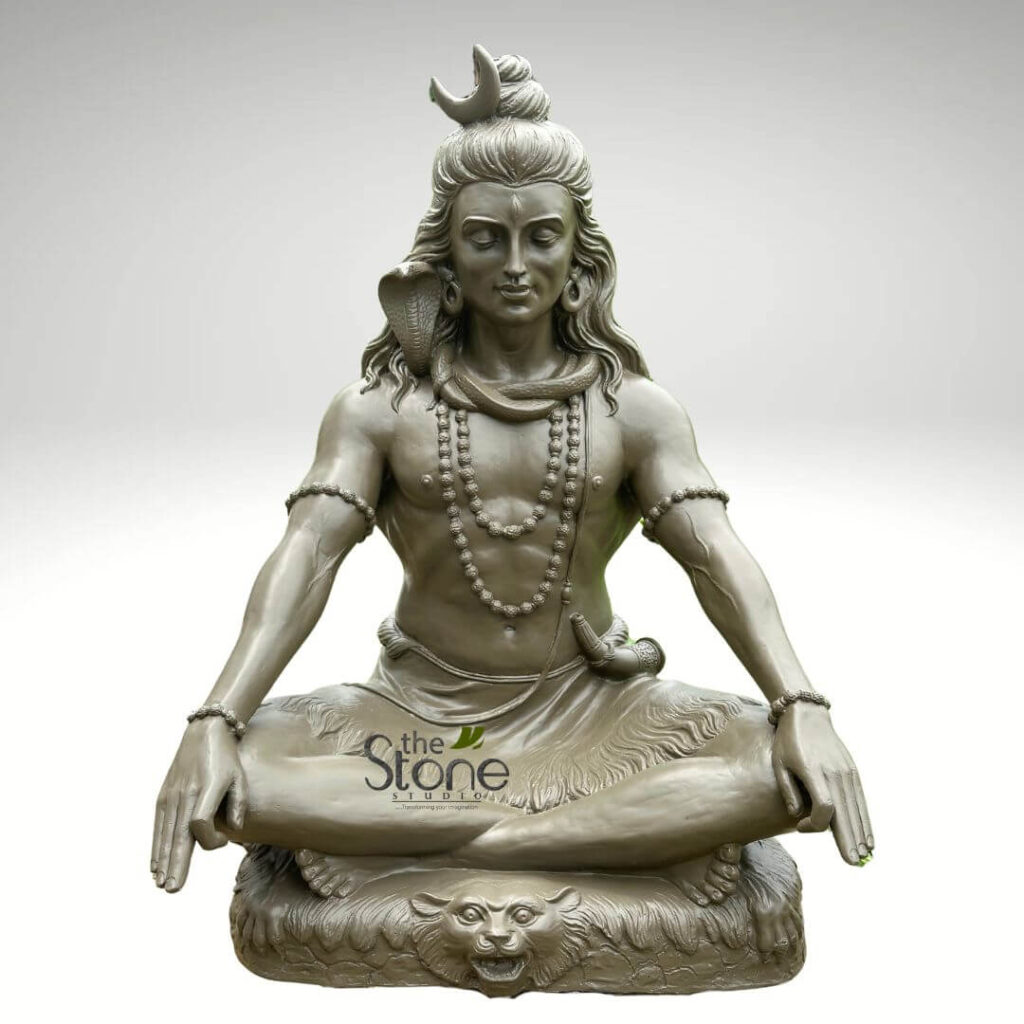 Shiva Idol 3.5ft: Book Best Shiva Sculptures - The Stone Studio
